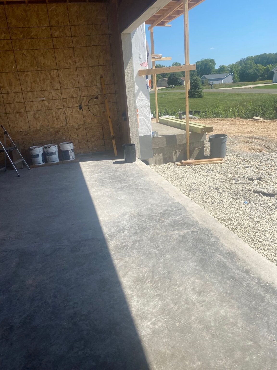 Garage floors - Red Wolf Concrete Llc